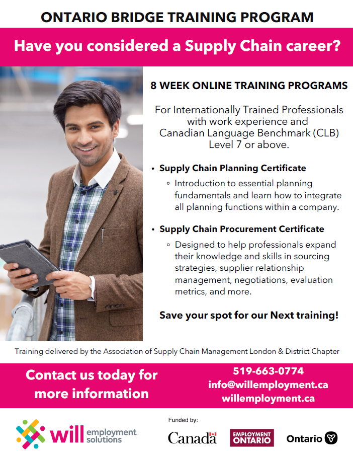 WILL's Ontario Bridge Training Program (OBTP) Information Session | London Economic Development ...